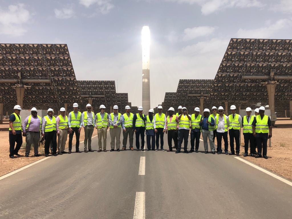 Une délégation africaine visite le complexe Noor Ouarzazate ...